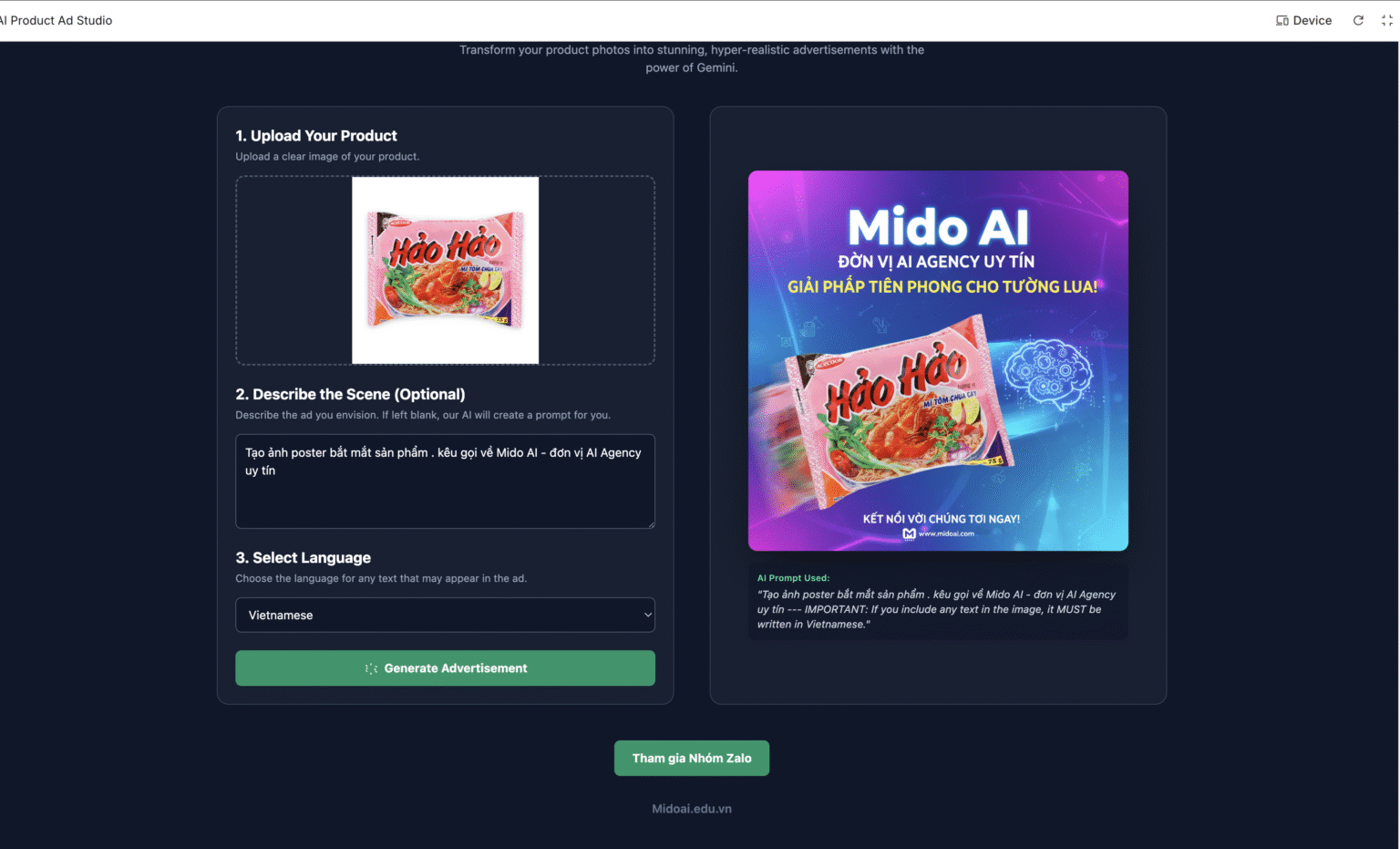 Ứng Dụng AI: Hướng Dẫn Chi Tiết Tạo Mini App Trên Google AI Studio ...